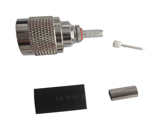 RoHs N Type Connector 75 Ohm RG 223 Coaxial Cable Adapter Nickel Plating