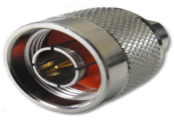 50 Ohm 12 Ghz N Type Connector Male Plug Crimp Stainless Steel Body Material