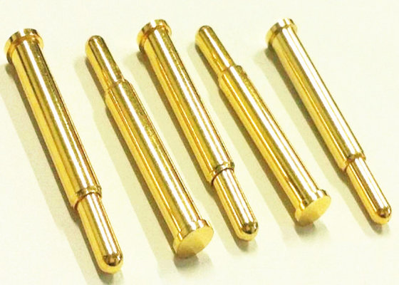 Dia 6mm Pogo Pin Connector Spring Contact Probe Metallic Shell Skin Allergy Free