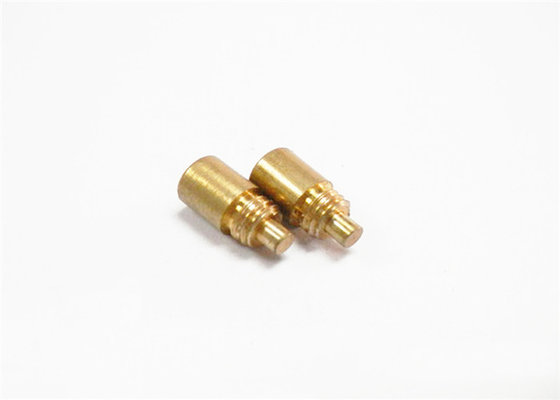 Screw Brass Spring Loaded Pins For PCB Testing Electronic Connector