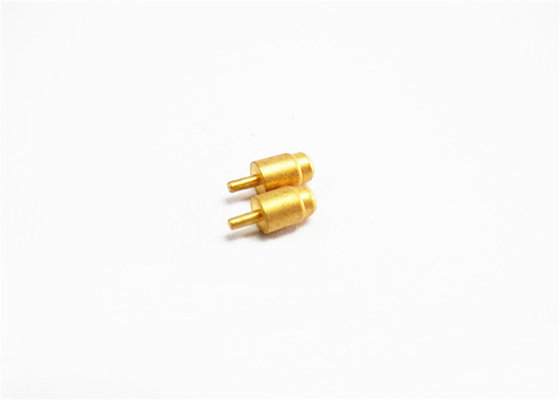Screw Brass Spring Loaded Pins For PCB Testing Electronic Connector