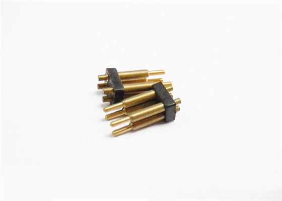 Electrical Spring Loaded Pogo Pin Connector With Spring Wire Smooth Treatment