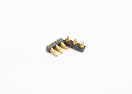 Gold Plated Pogo Pins Connector Brass Spring Loaded Test Probes