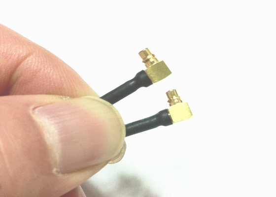 70Ω Impedance MMCX RF Connector , Coaxial Cable Rf Connector PCB Mount
