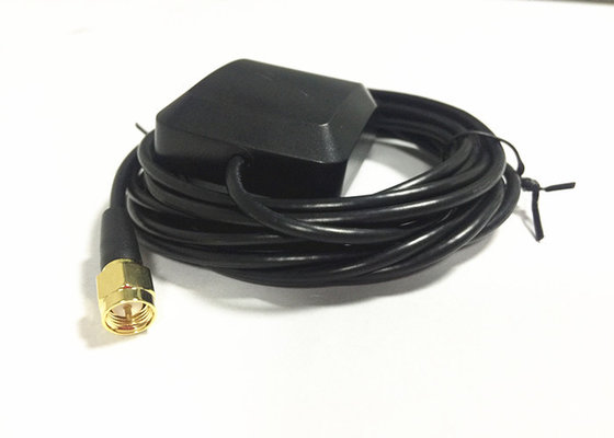 Navigation Car GPS Antenna RG 174 / 3M Cable with SMA Connector