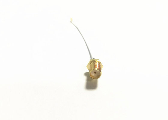 Waterproof RF Cable Assemblies RP SMA Female to UFL / IPEX Connector