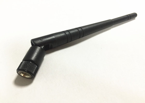 SMA Female 2.5dBi WIFI Omni Antenna 2.4G 5G Dual Band for Router Black