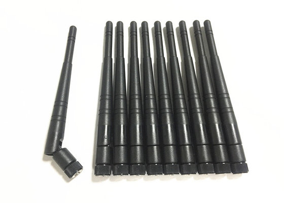 SMA Female 2.5dBi WIFI Omni Antenna 2.4G 5G Dual Band for Router Black