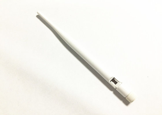 2.4G 5DB External WIFI Omni Antenna White SMA Connector For Wireless Router