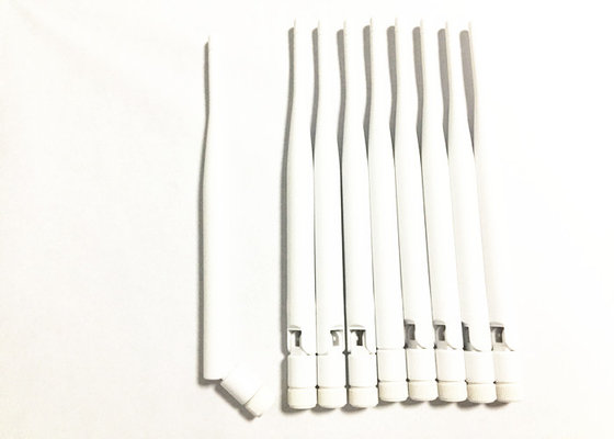 2.4G 5DB External WIFI Omni Antenna White SMA Connector For Wireless Router