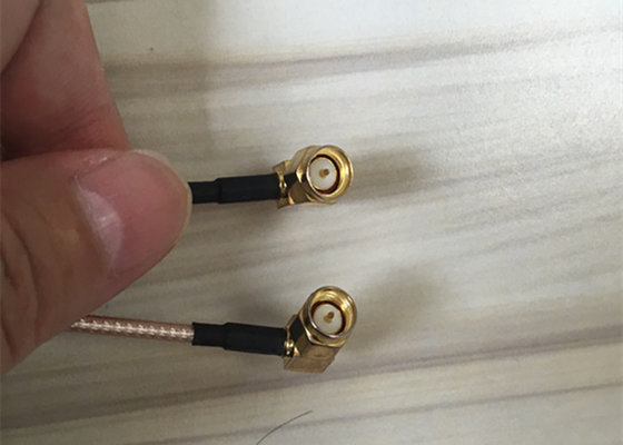 SMA Male To SMA Female Adapter RG 178 Coaxial Cable assemblies