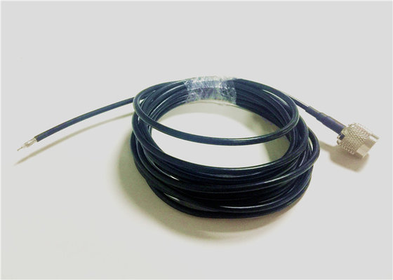 ROHS Compliant TNC  Plug with 3 Meters Length RG 174 Coaxial Cable assemblies
