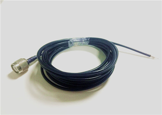 ROHS Compliant TNC  Plug with 3 Meters Length RG 174 Coaxial Cable assemblies