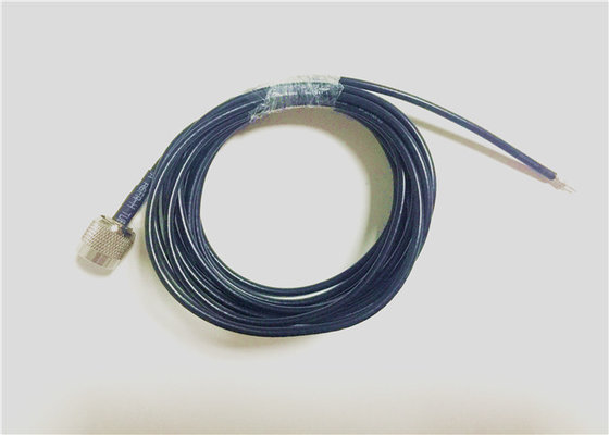 ROHS Compliant TNC  Plug with 3 Meters Length RG 174 Coaxial Cable assemblies