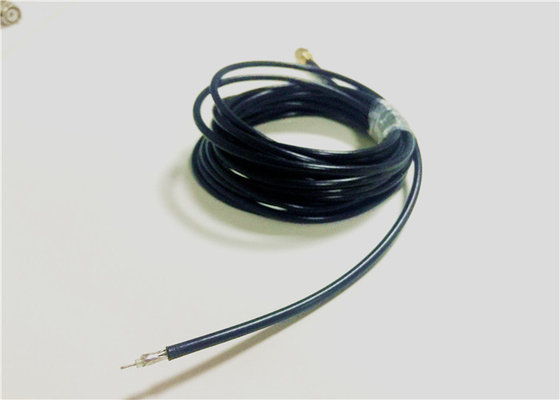 ROHS Compliant SMA Female plug with 3 Meters Length RG 174 Coaxial Cable assemblies