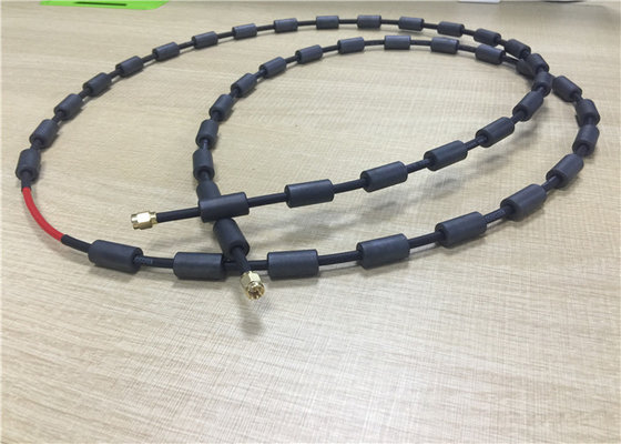 Customized SMA Male plug with Magnet Ring RG402 Coaxial Cable assemblies