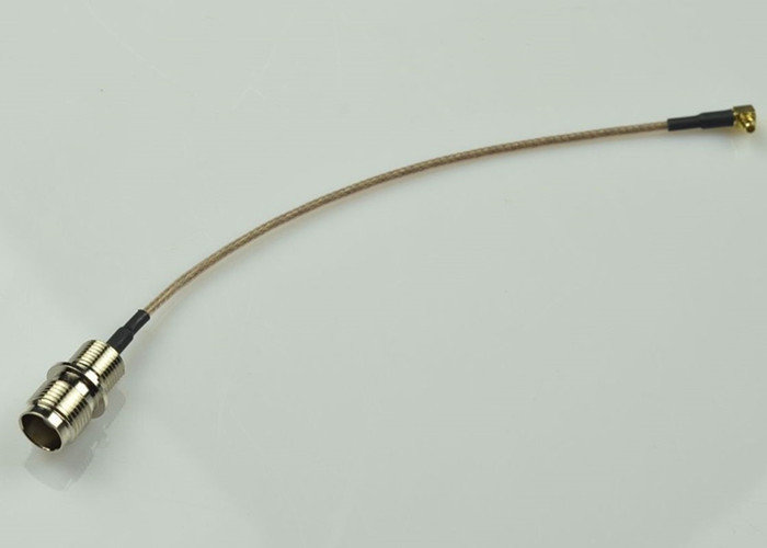 Custom RF Cable Assemblies TNC Female To MMCX Male RG 174 Connector
