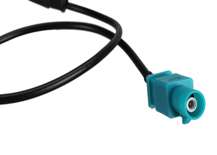 Verbindungsstück-Versammlungs-Mann 3Ghz Fakra zum FM-Radio-Adapter mit Kabel des Zopf-RG 174