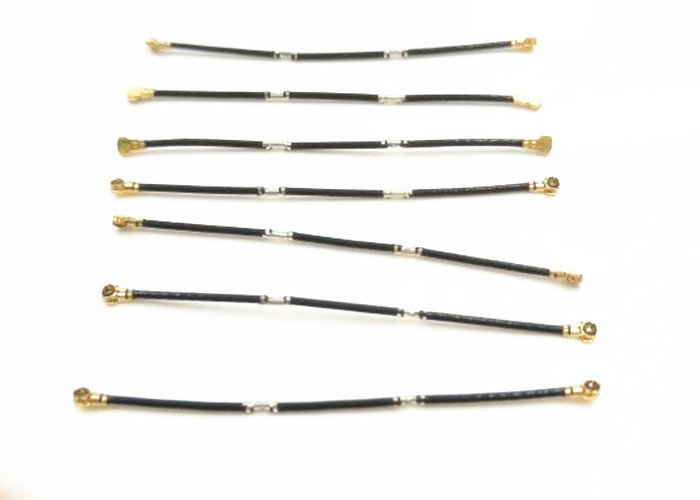 X.FL Compatible RF Custom Coax Cable Assemblies With One Groud Clip