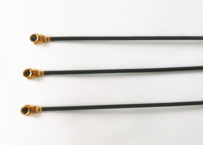 1.13 mm I - PEX Cable 50 OHM U FL RF Black With Pigtail Tinned End