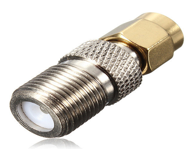 Alloy Steel SMA RF Connector SMA Male to F Female Adapter Low Reflection