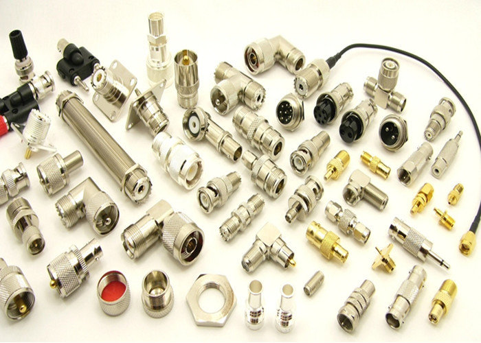 Female F Type Compression Connector Waterproof Coax Connectors For TV