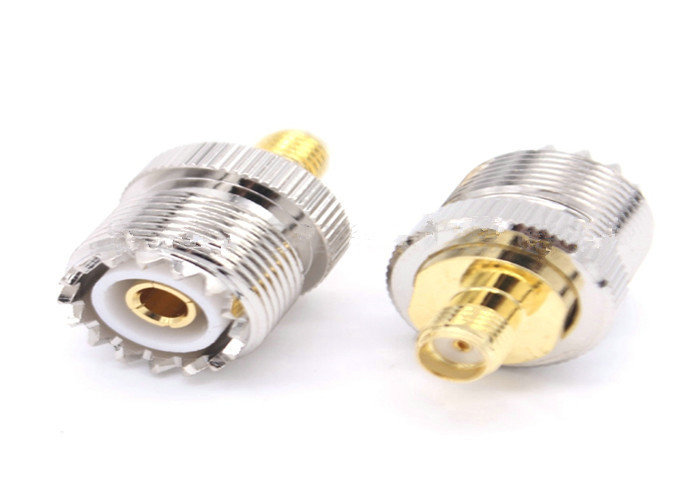 Straight Wheel BNC Male to UHF Female Adapter SO239 PL259 Radio Frequency Connectors