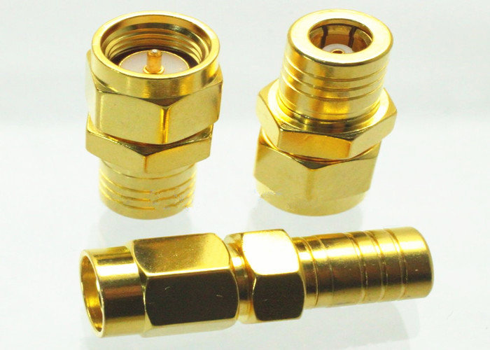1.5 VSWR SMB RF Connector SMA Male To SMB Female Adapter 0-18 Ghz