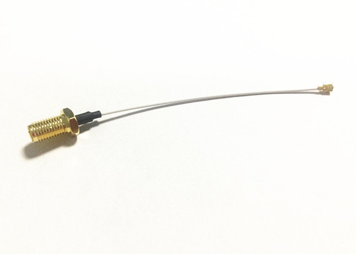 Waterproof RF Cable Assemblies RP SMA Female to UFL / IPEX Connector