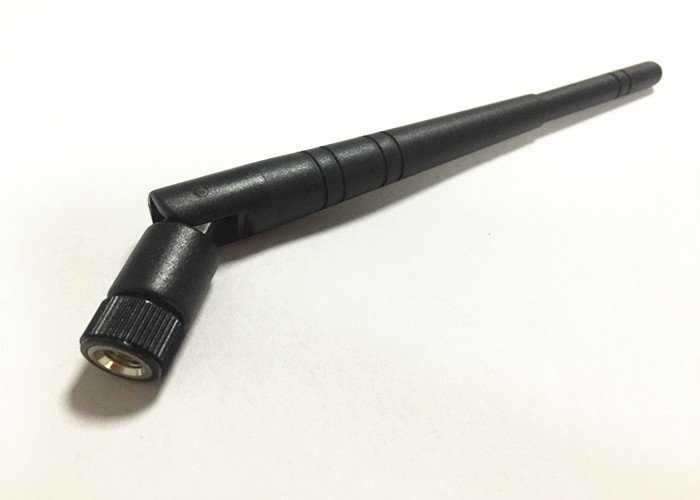 SMA Female 2.5dBi WIFI Omni Antenna 2.4G 5G Dual Band for Router Black