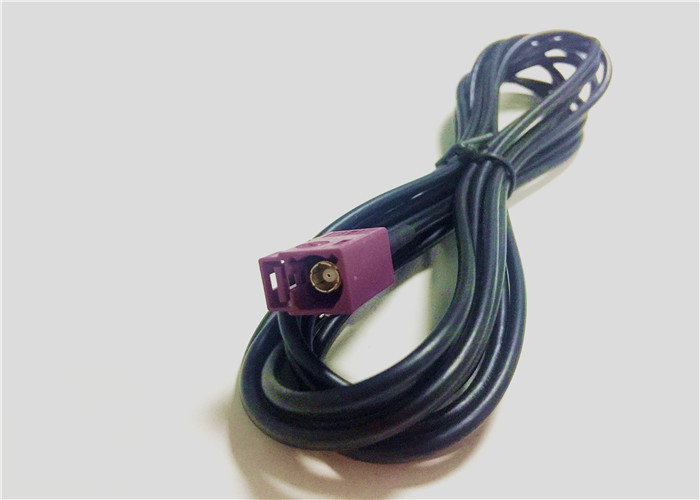 Customized Fakra Code D connector  With 3 Meters length  RG 174 Cable