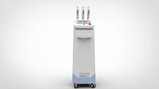 high quality three handles Vertical IPL SHR&E-light hair removal equipment&machine for sale