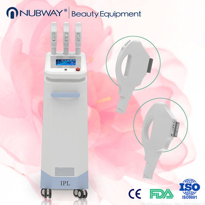Most Effective Comfortable Hair Removal IPL Machine with 3 handles for different treatment