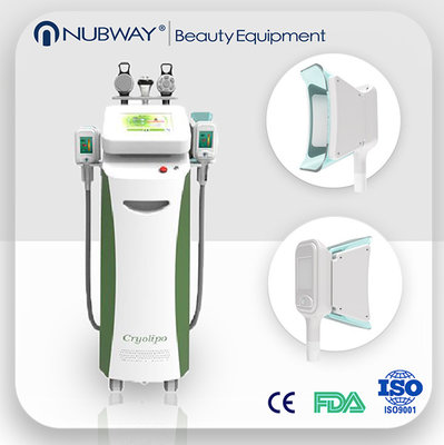 2016 latest 5 handles Cryo RF cavitation multifunction body slimming beauty equipment