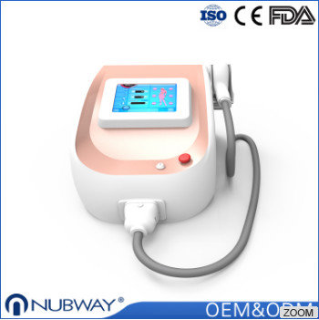 Professional Mini portable painless beauty machine 808nm diode laser hair removal