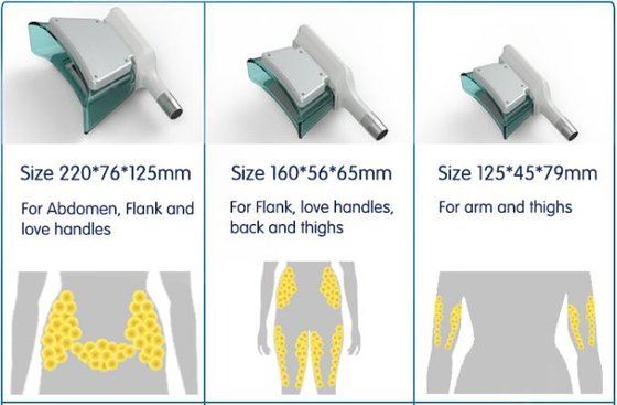 5 Handpieces cold lipolysis criolipolisis 2017 body weight loss sculpting slimming freeze fat cryolipolysis machine
