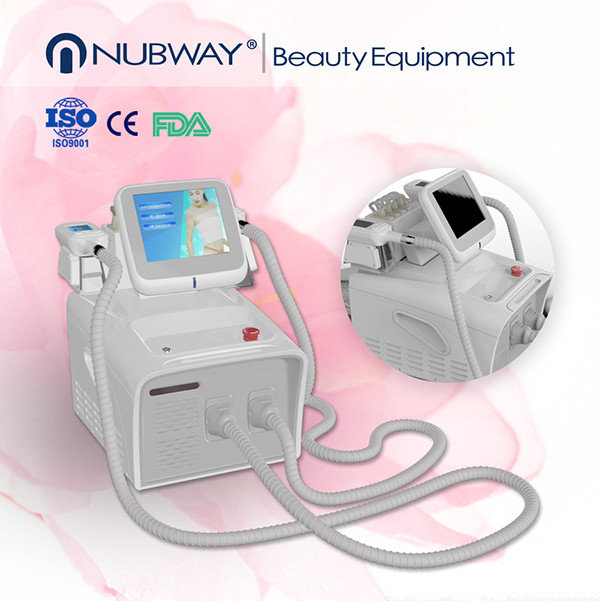 Portable 2 cryo handle fat reduction freeze fats system cryolipolysis vacuum cavitation slimming