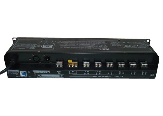 12 Channel DMX Controller DMX512 Switch Pack Stage Equipment Switch Output With Triac