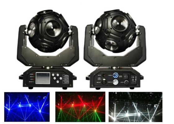 CREE RGBW LED Moving Head Light With Aluminum Alloy Material , 21CH Control Channel