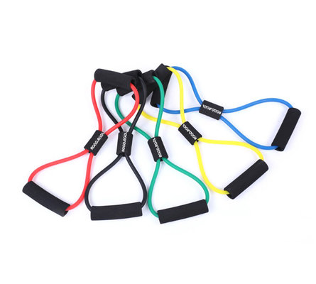 Factory Supply Fitness Yoga 8 shape Chest Pull Expander Exercise Chart