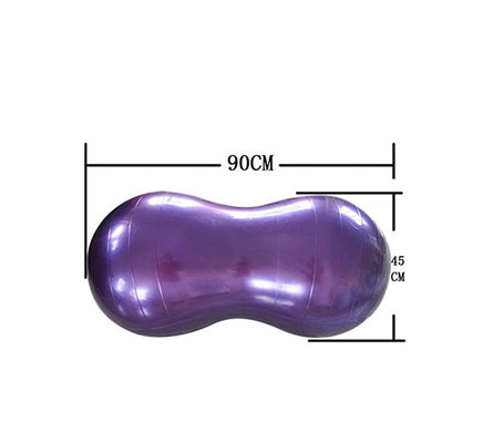 Customized Wholesale Anti-burst Peanut Fitness Yoga Ball for Balance Training