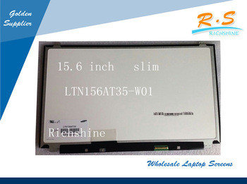 lvds が付いている細いラップトップ LCD スクリーンは LTN156AT35-W01 WXGA 1366x768 をインターフェイスさせます