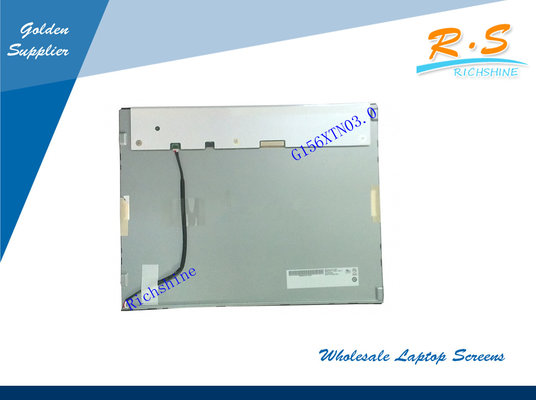 AUO 15inch lcd のディスプレイ・モニター G150XTN03.0 WXGA の 1024x768 lcd のパネル LVDS インターフェイス