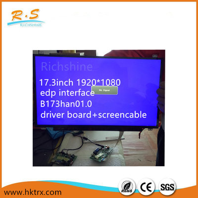 AUO B173HAN01.0 17.3」ラップトップの PC のための EDP の細い表示 lcd 1920*1080