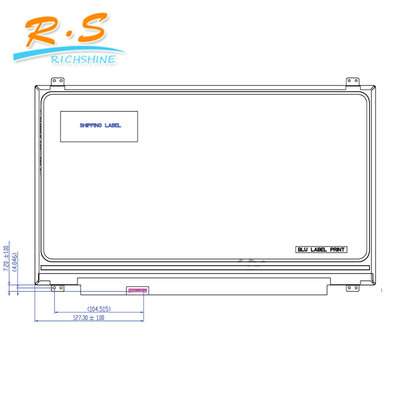 AUO B173HAN01.0 17.3」ラップトップの PC のための EDP の細い表示 lcd 1920*1080