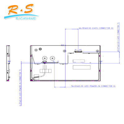 AUO 15,6 Zoll industrielles lcd-Anzeigenmodul mit breitem Blickwinkel G156XW01 V1