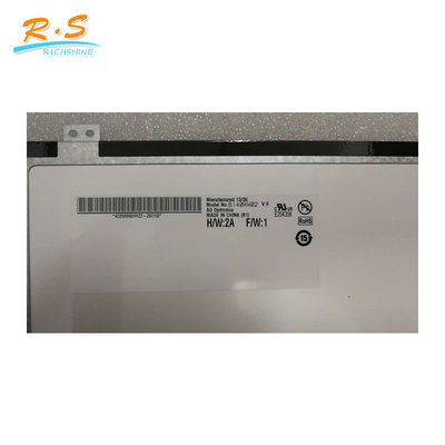 14 resolución de la exhibición de panel LCD de Auo del cuaderno de los lvds de la pulgada B140RW02.0 1600*900