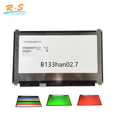 Interfaz a estrenar y original 100% de la informática de la pantalla B133HAN02.7 del ordenador portátil del IPS lcd 1920*1080