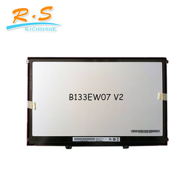 Blendschirm TFTs LVDS 30pins Entschließung Schirmes 1280*800 AUO B133EW07 V2 13,3“ lcd
