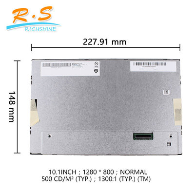 G101EVN01.3 industrieller 10,1-Zoll hoher Entschließung 1280*800 40 des LCD-Bildschirm-AUO Pin